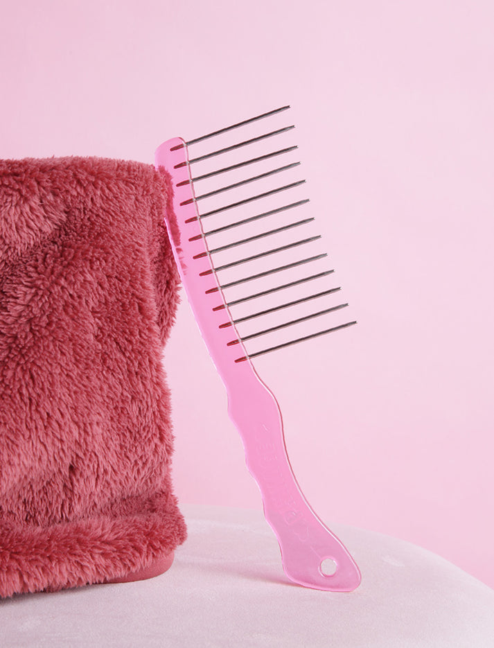 Steel Tooth comb- Wide – PINK AGE HK
